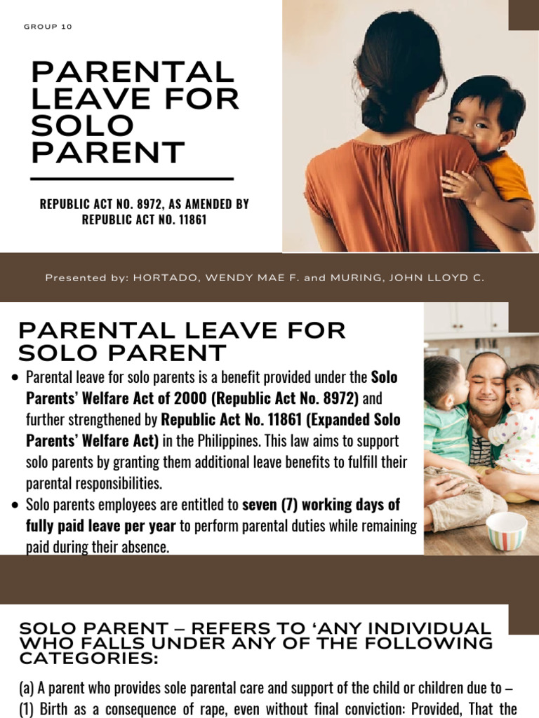 Solo Parent Leave Guidelines in the Philippines | PDF | Annulment | Family