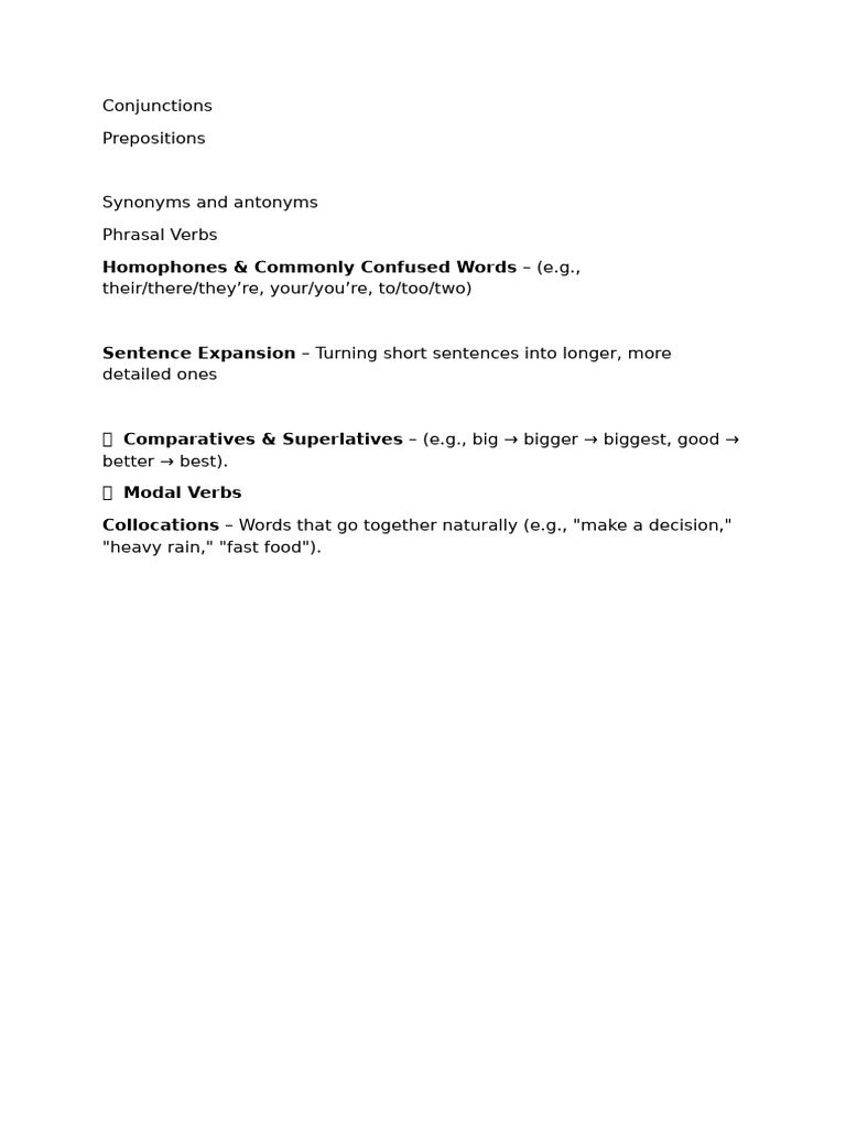 Conjunction S | PDF