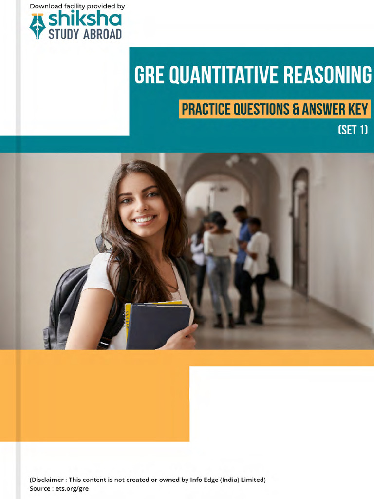 GRE Quantitative Reasoning Practice Guide | PDF | Circle | Triangle