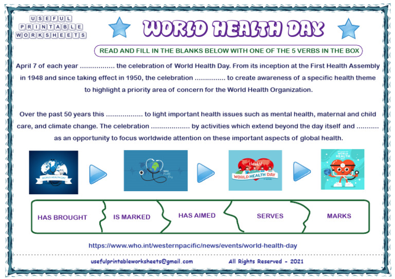 World Health Day - 01 | PDF