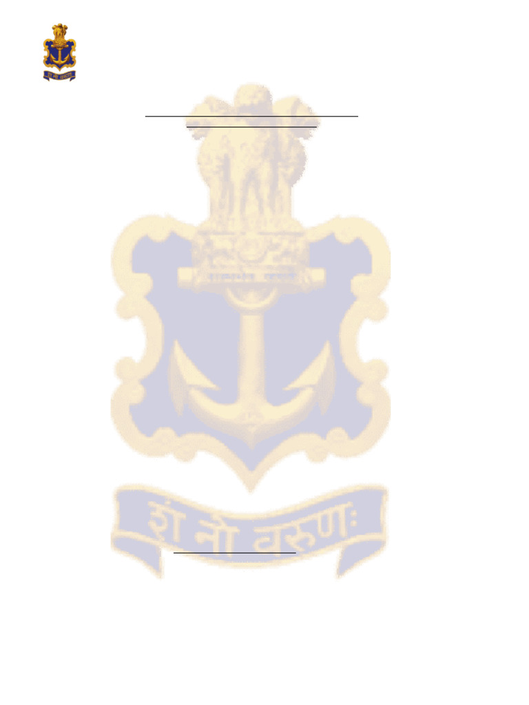 Call Latter Indian Navy BK | PDF