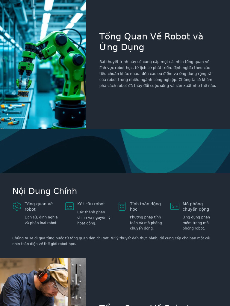 Tong Quan Ve Robot Va Ung Dung | PDF