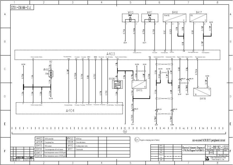 Air-Assisted SCR ECU Peripheral Circuit-01-01 | PDF | Mechanical ...
