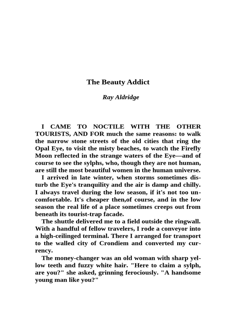 Aldridge Ray - The Beauty Addict | PDF