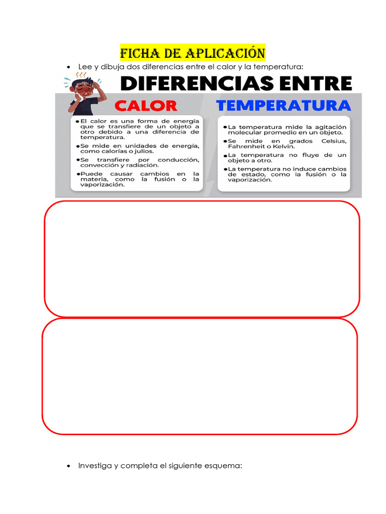 Calor y Temperatura | PDF