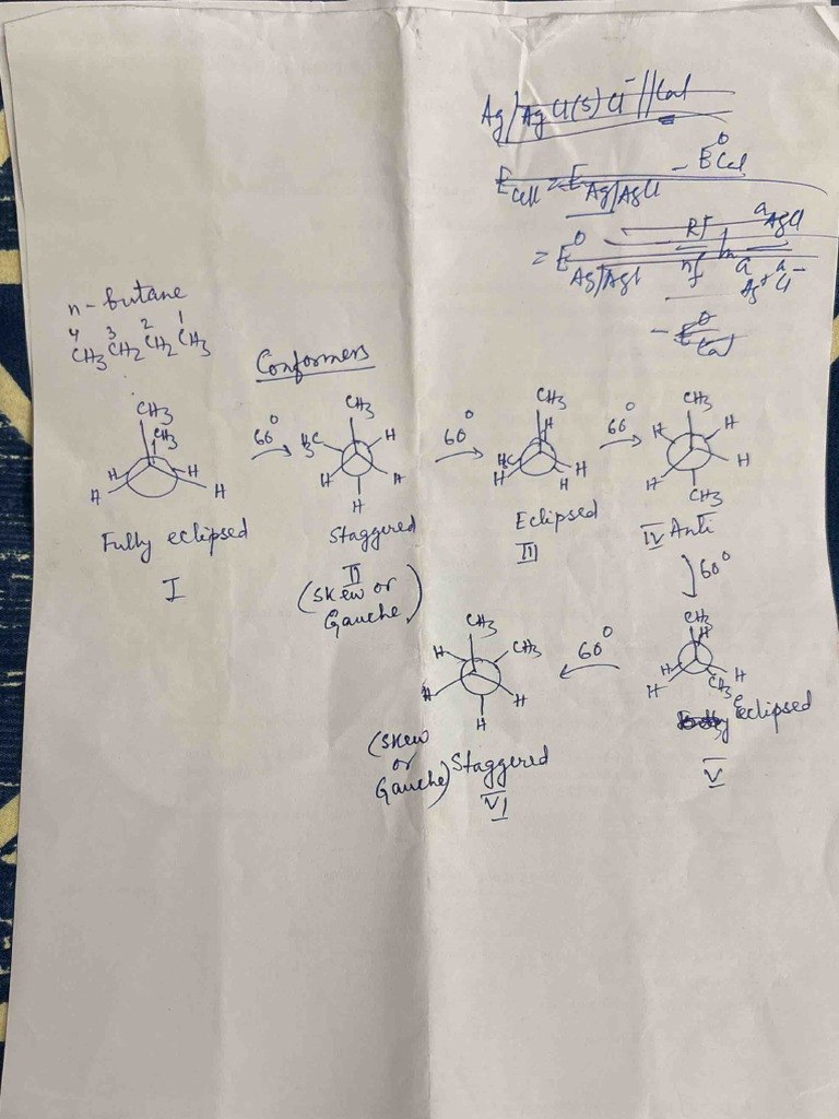 Conformers of N-Butane | PDF
