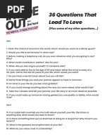 Gottman - Love Map Forms | PDF