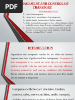 Fleet Management Manual 2020 - FINAL | PDF | Traffic Collision | Road ...