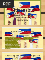 1987 Constitution Reviewer - Article 4 - Simplified Version | PDF