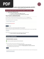 Step by Step Guide - IRCC WebForm | PDF