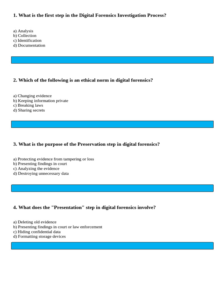 ETI_MCQS | PDF | Digital Forensics | Computer File