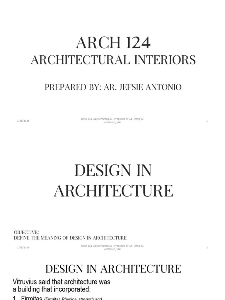 Arch-124 Architectural Interiors Week2-3 | PDF | Bedroom | Chair
