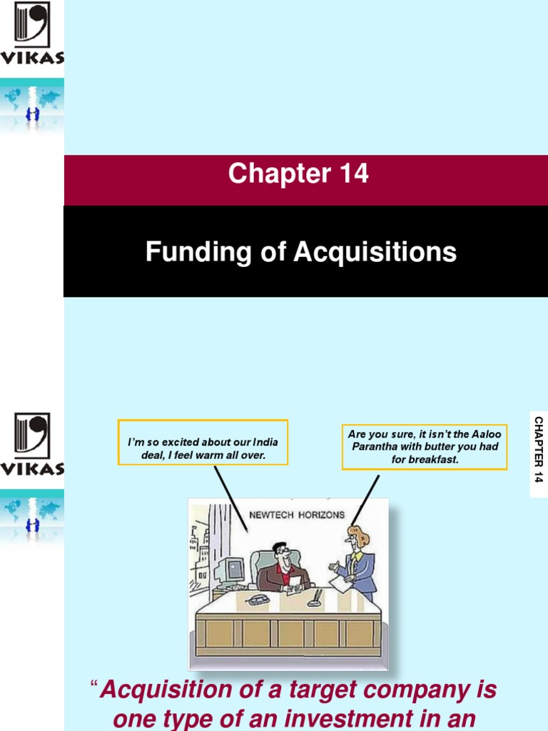 Acquisition Funding Methods Explained | PDF | Takeover | Mergers And ...