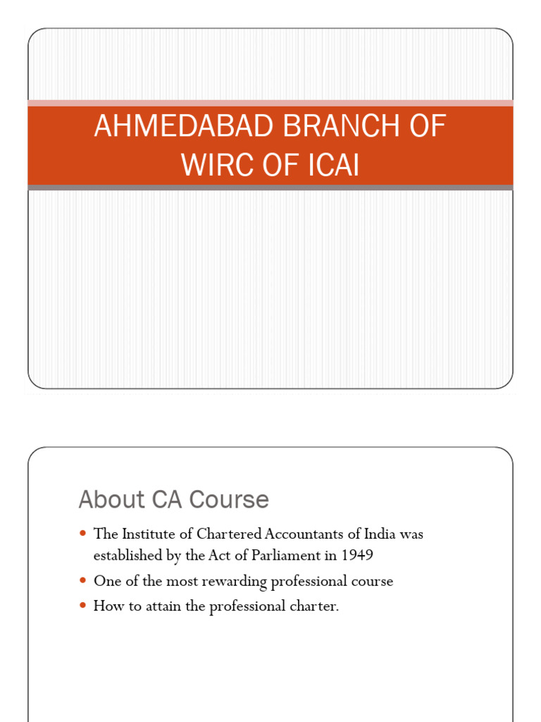CA Coaching Details for Ahmedabad | PDF | Regulation | Qualifications