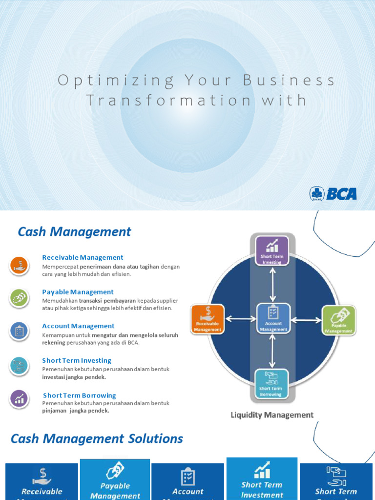 Optimizing Your Business Transformation With API BCA | PDF