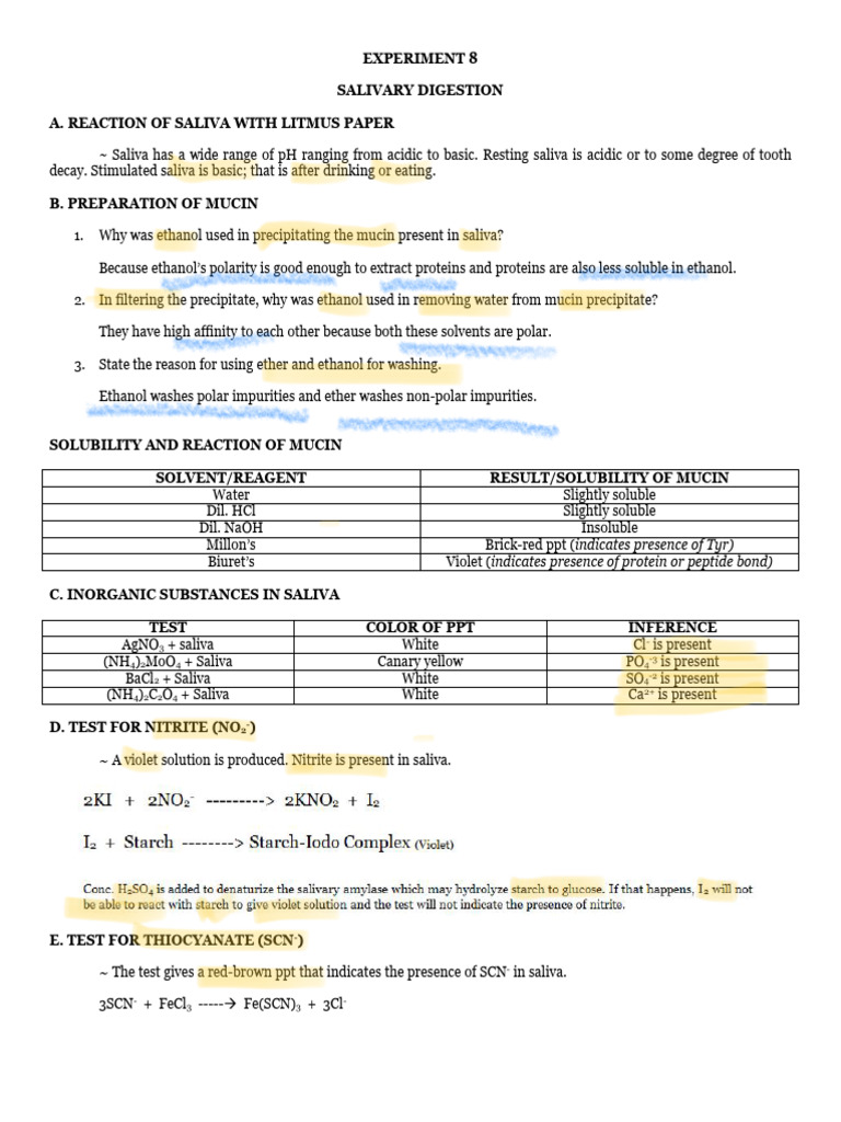 Experiment 8 10 Bile SD GD | PDF | Bile | Gallbladder