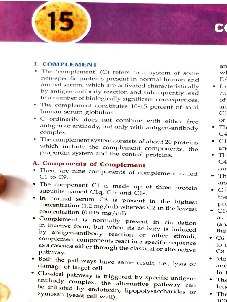 Adobe Scan 19-Feb-2025 (13) | PDF | Complement System | Cell Biology