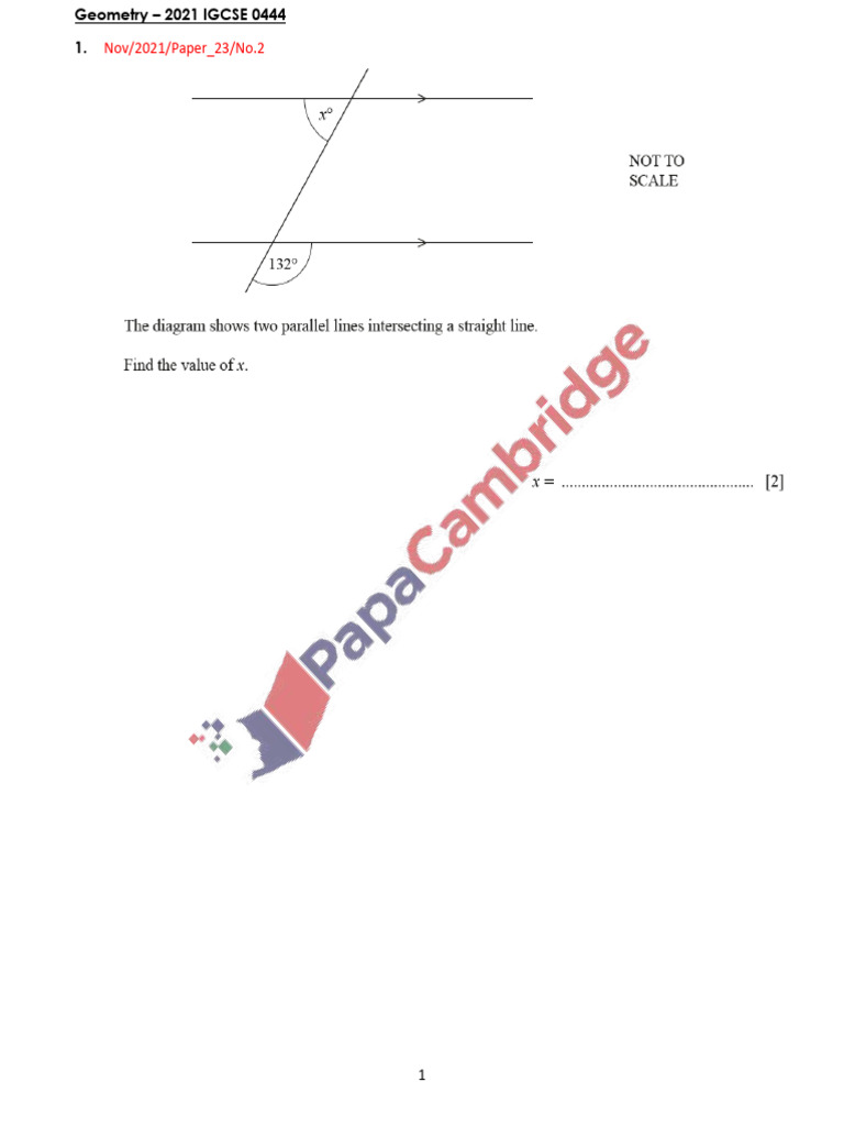 2021-Geometry-IGCSE-0444 | PDF