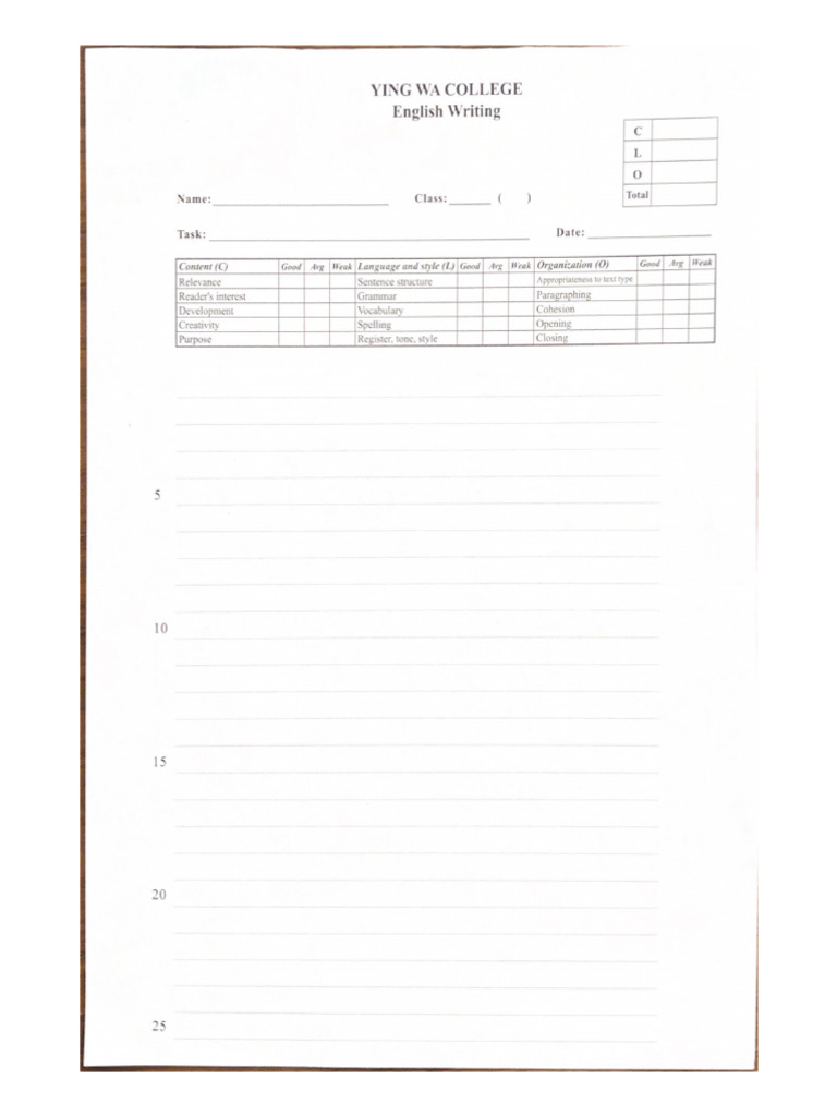 English Writing | PDF