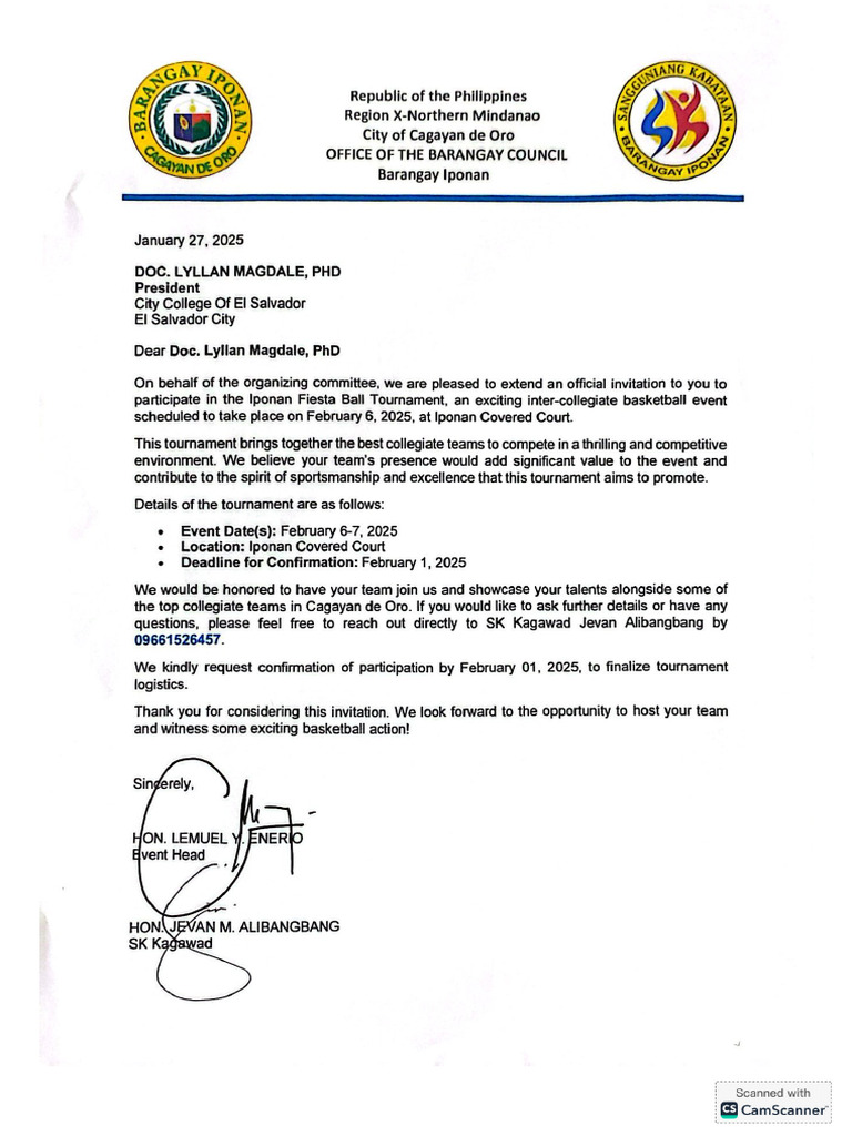 Letter | PDF