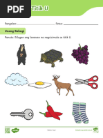 Marungko Worksheet - Titik R | PDF