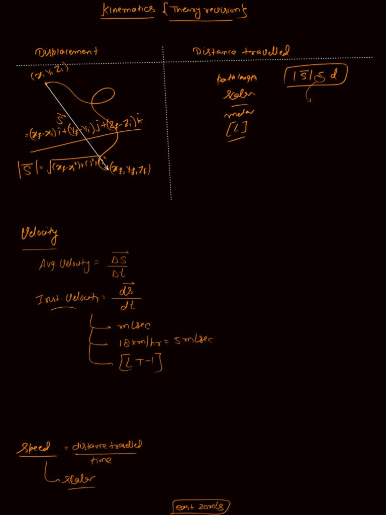 1.Champ-L1-Theory_Kinematics | PDF