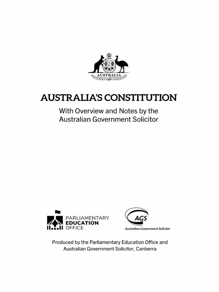 Australia S Constitution | PDF