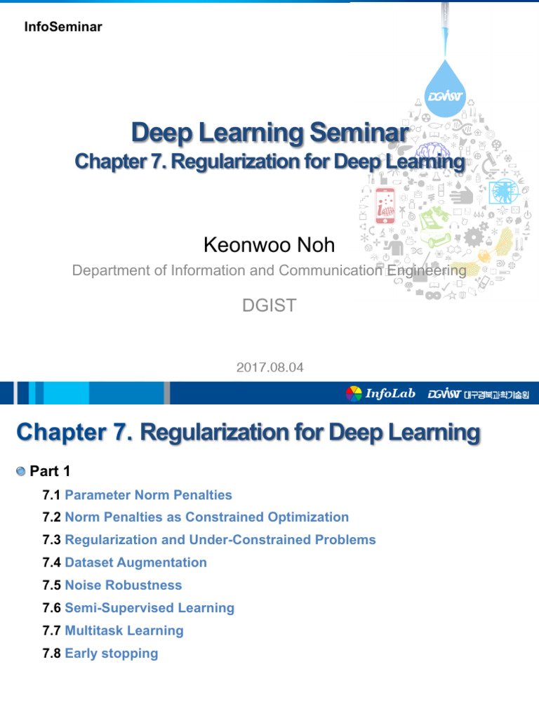 Chap 7-1 Regularization For Deep Learning-Keonwoo Noh | PDF | Mathematical Optimization ...