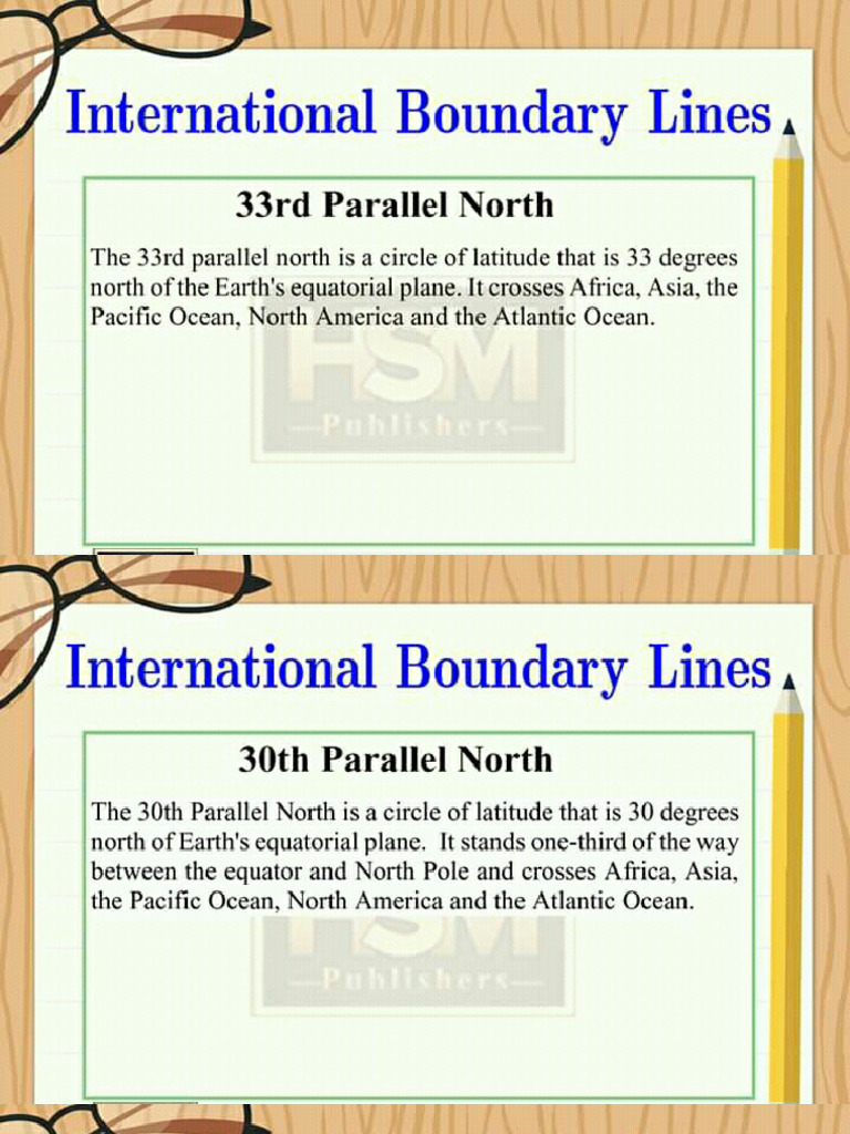 INTERNATIONAL Boundary Lines | PDF