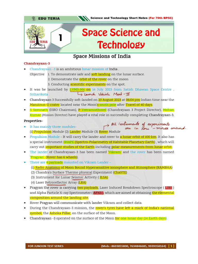 Space, Science & Technology | PDF | Photon | Sun