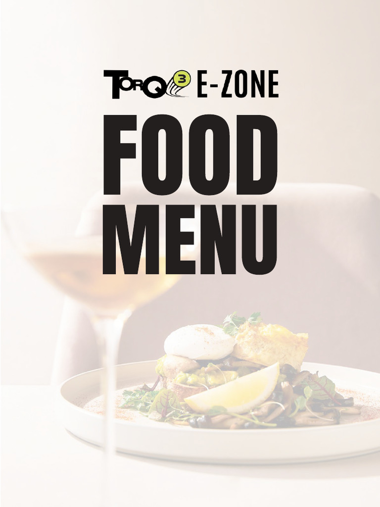 Torq 03 - Food Menu | PDF | Dumpling | Curry