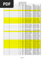 Schedule of Examination - Second Semester AY 2024 2025 | PDF | Academic Term