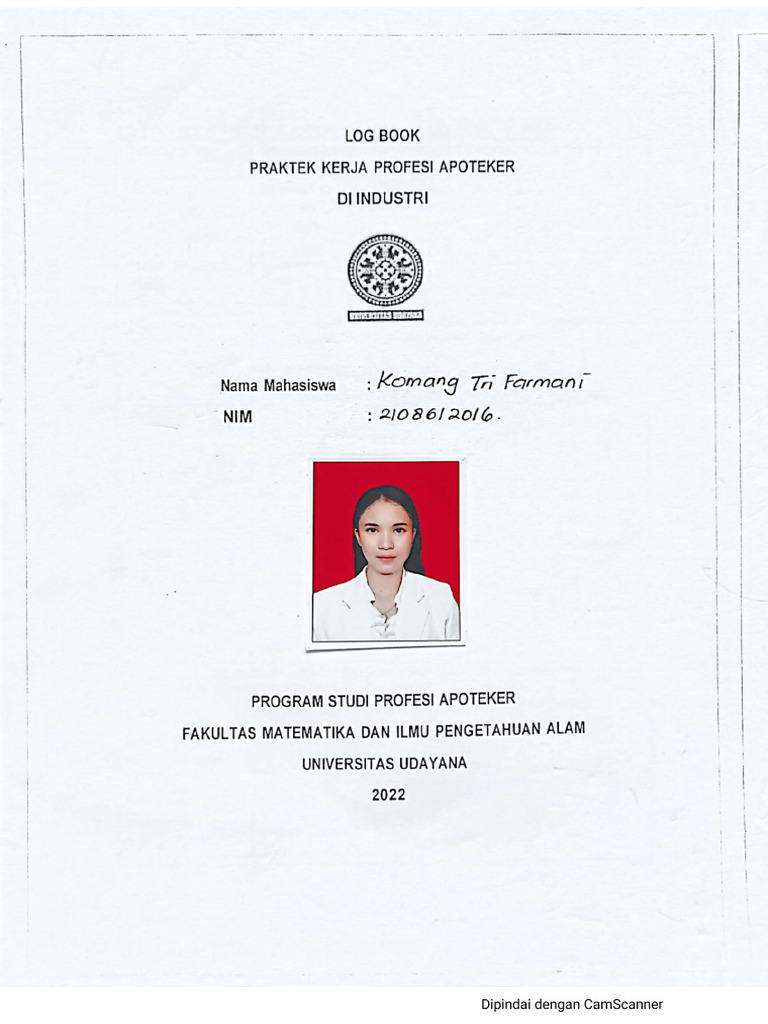 Logbook Pak Oles Tri Farmani | PDF