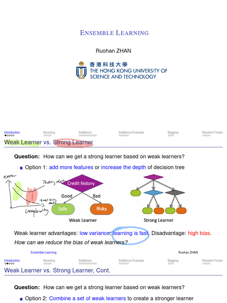 8 Bagging Boosting Annotated | PDF | Machine Learning | Applied Mathematics