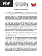 Data Privacy Consent Form | PDF