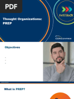 PREP Framework Handout | PDF | Communication | Thought