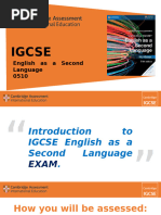 IGCSE English Speaking Test Practice | PDF
