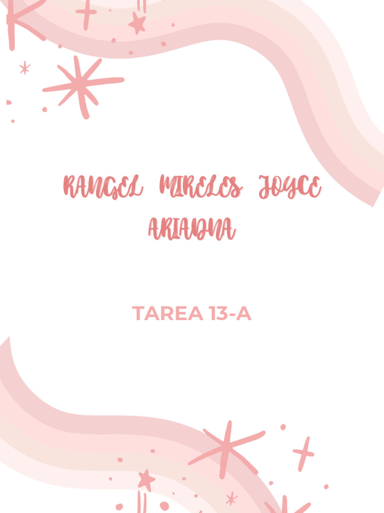 Rangel Joyce T13-A | PDF