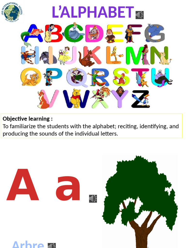 lalphabet en français | PDF