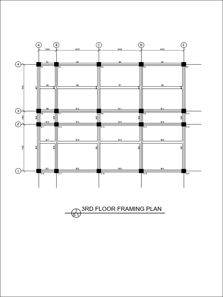 20.1. 3rd Floor Framing Plan | PDF