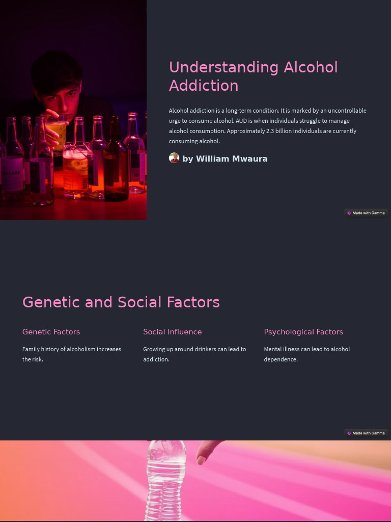Understanding Alcohol Addiction Factors | PDF