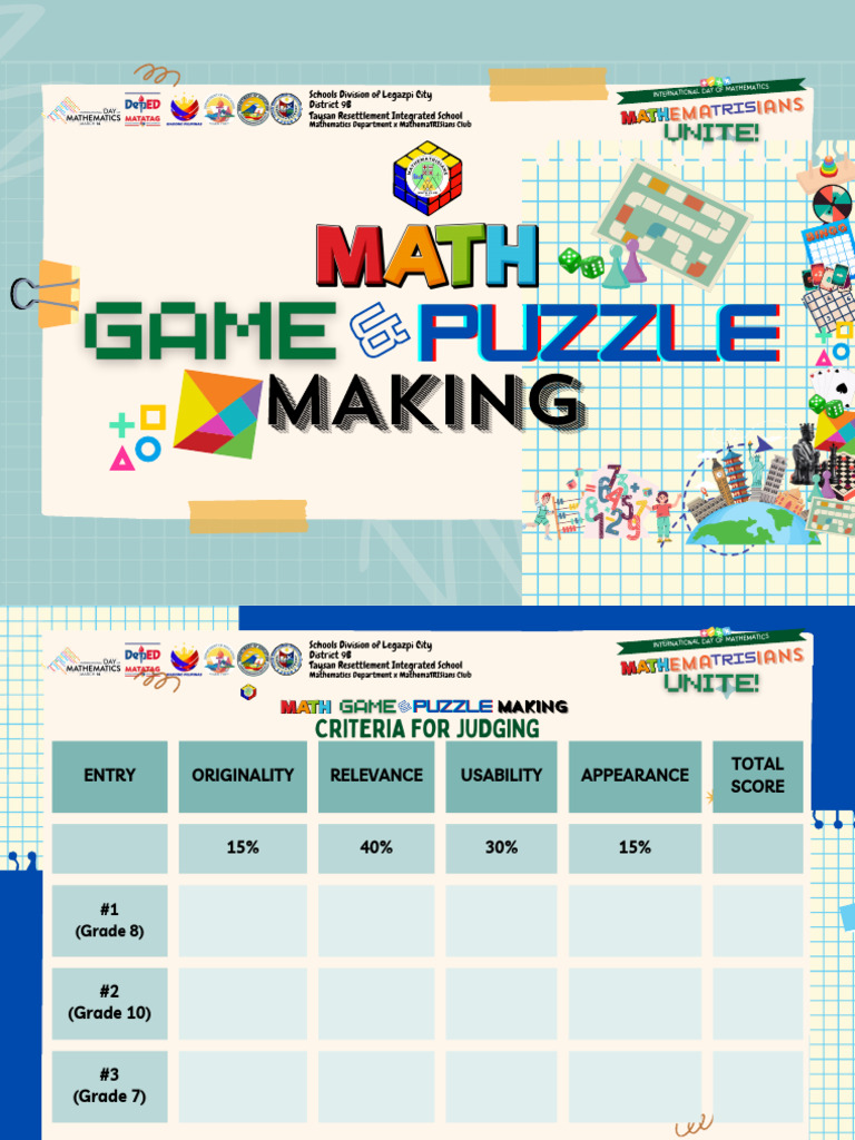 Taysan School's Math Puzzle Contest | PDF | Science | Communication