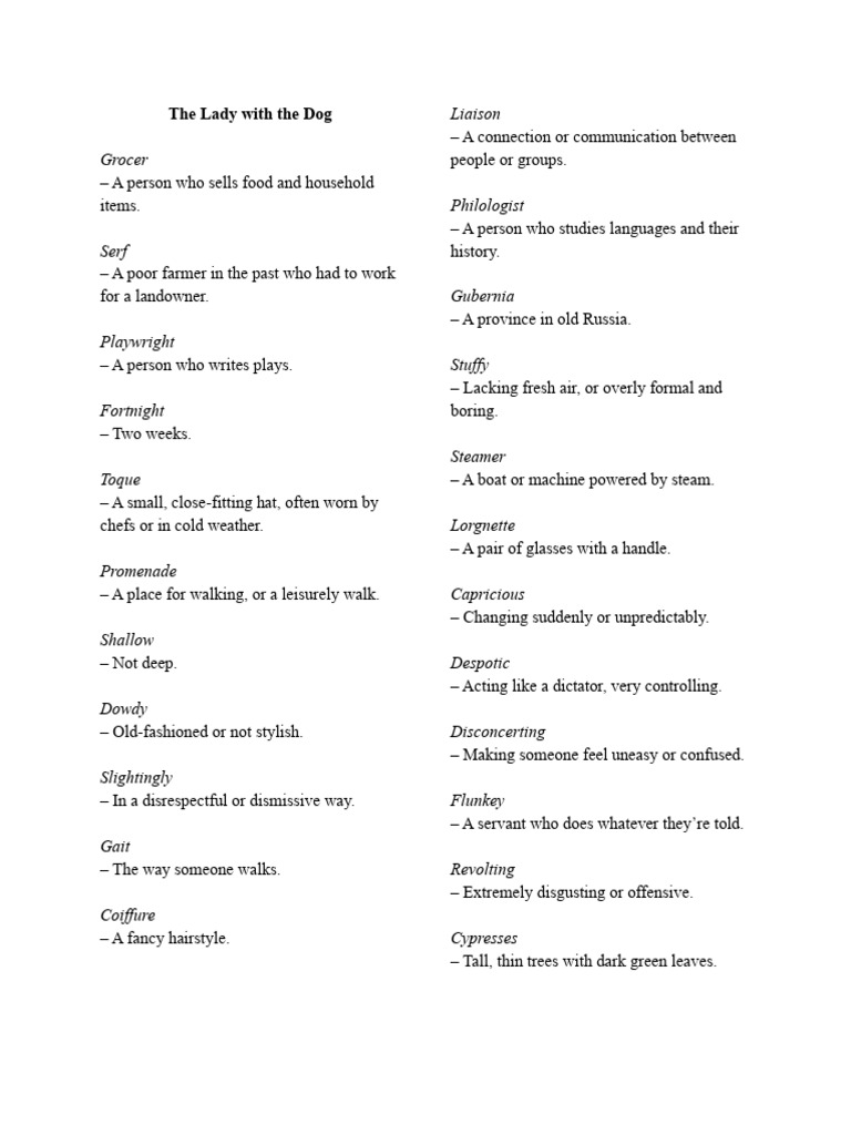 Glossary of Literary Terms and Vocabulary | PDF