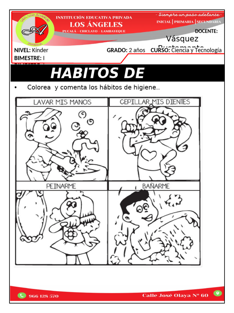 FORMATO PARA FICHAS - 2 añosS (1) cta | PDF