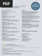 Menu Pitcher and Piano | PDF | Foods | Cuisine