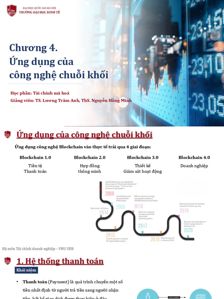Chương 5. NG D NG C A Blockchain | PDF