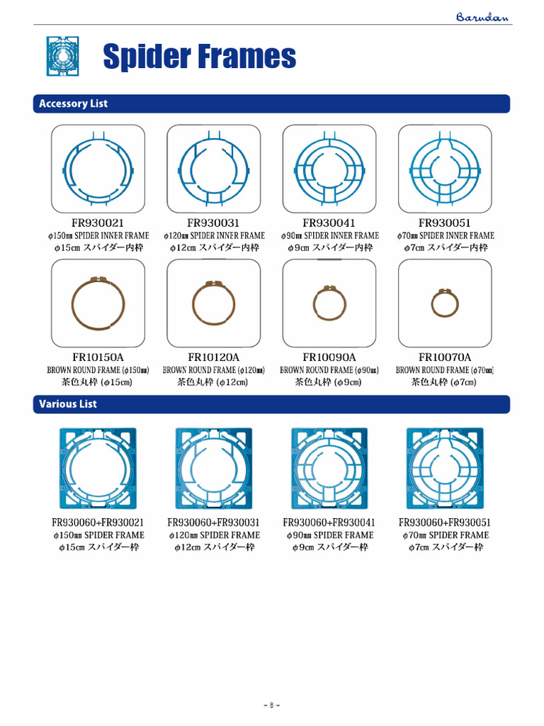 Spider Frames | PDF