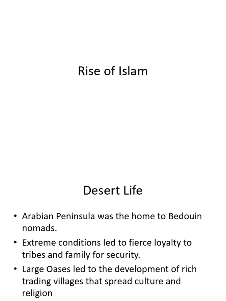 Islam's Origins and Key Beliefs | PDF