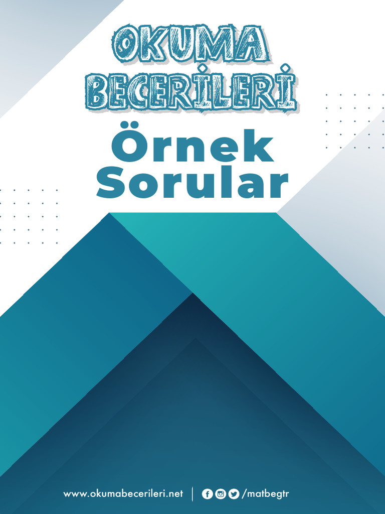 Okuma Becerileri Ornek Sorular | PDF