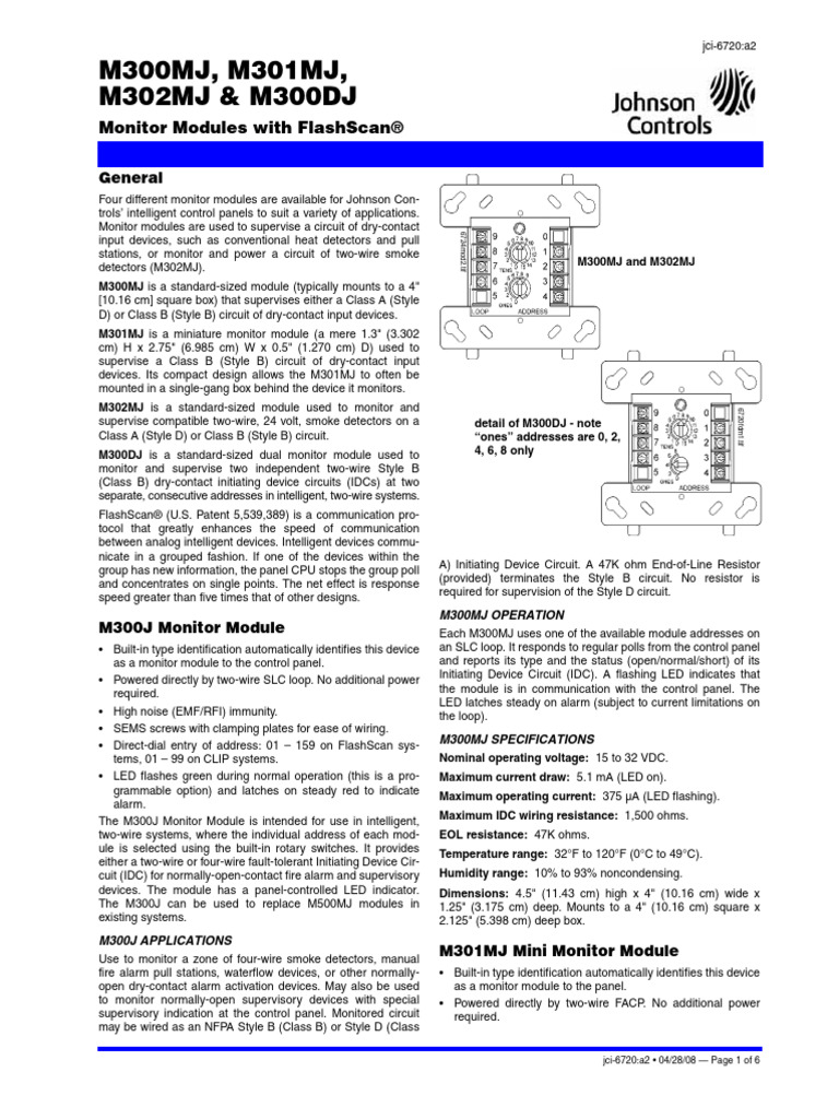 12 - M301MJ Módulo de Monitoreo | PDF | Resistor | Manufactured Goods